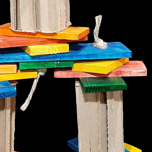 Teeter Totter Bird Toy | Handmade Bird Toys for Small Parrots – Birdy ...